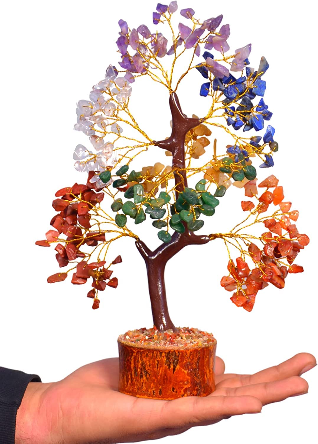 Room Decor 7 Chakra Tree Of Life - Money Tree - Aesthetic - Crystal ...