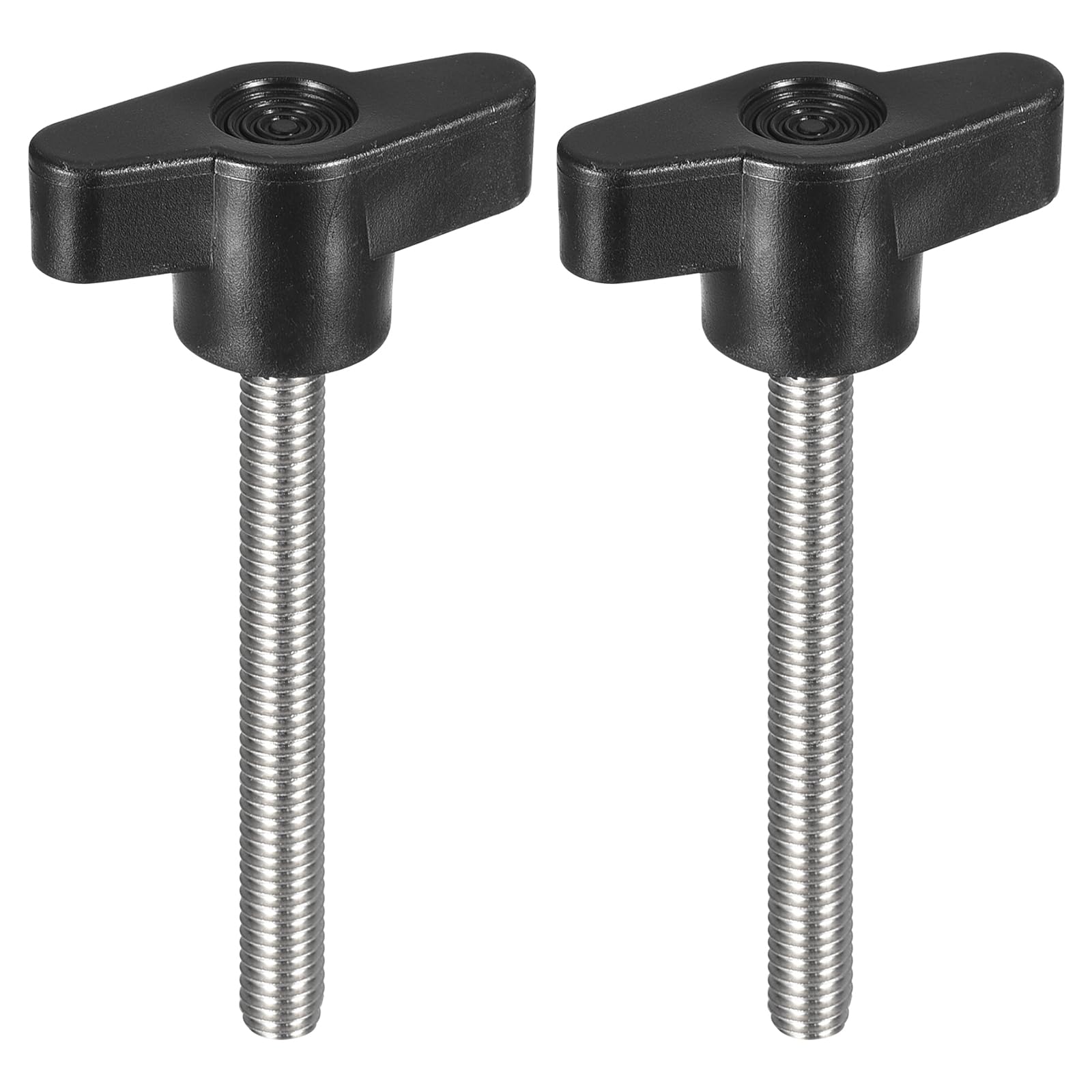 Amazon.com: uxcell 2Pcs Clamping Screw Knob, M6 x 55mm Metric 304 ...