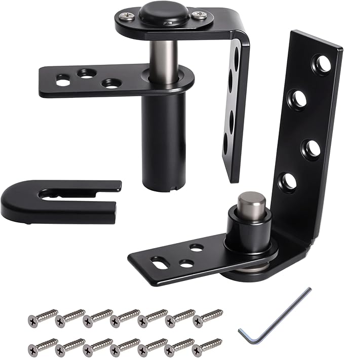 JAVOUKA 1 Pack Swing Door Hinge, Cafe Door Hinges Dual Swing, Hardware ...