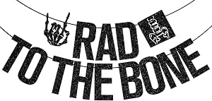 Amazon.com: Rad To The Bone Banner, Happy Rad Tech Week Decorations ...