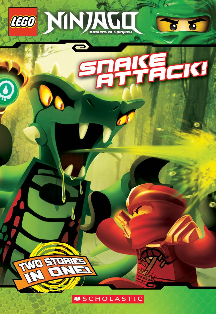 Snake Attack! (LEGO Ninjago: Chapter Book): West, Tracey: 9780545465182 ...