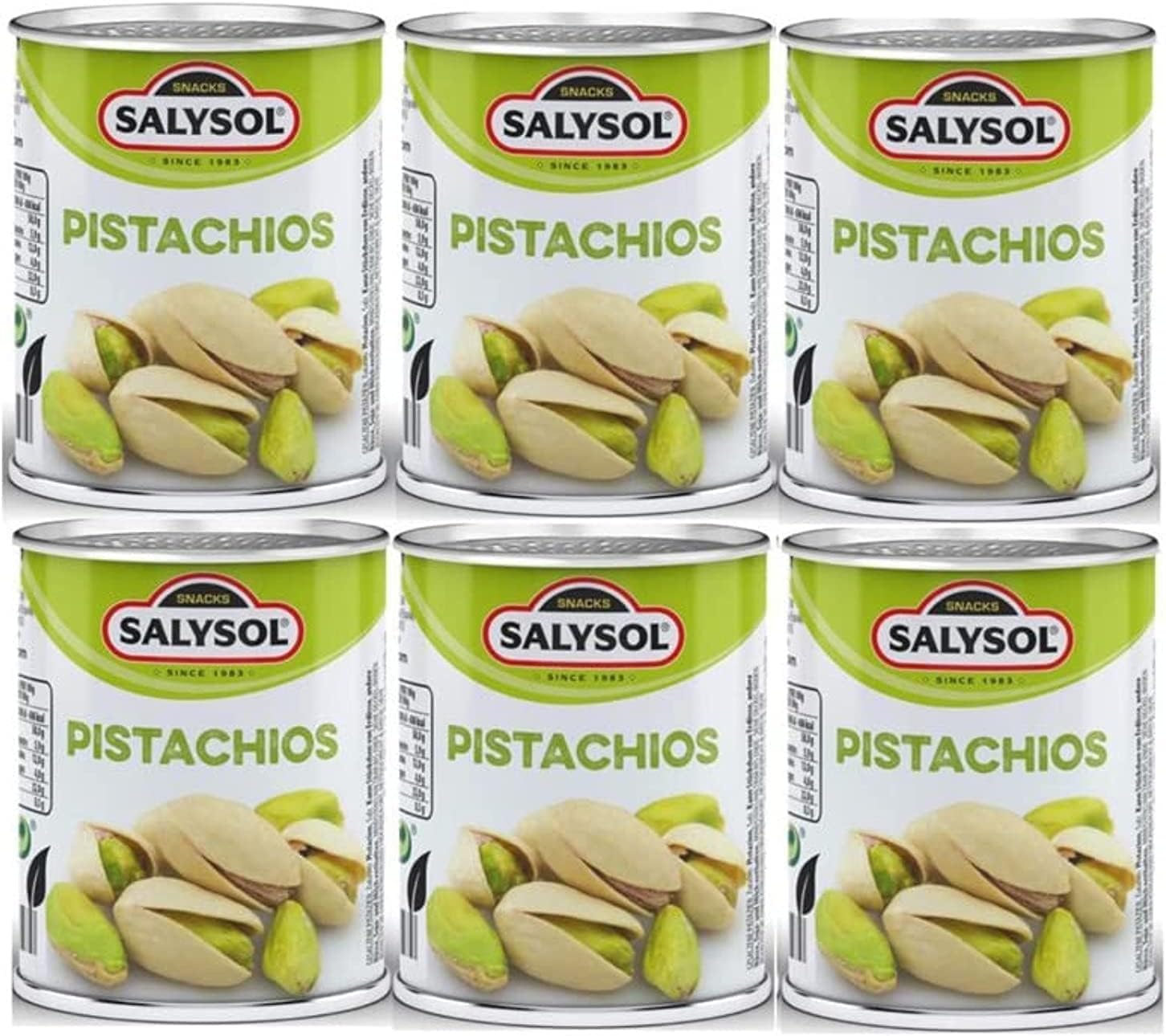 SALYSOL Salted Pistachio (6 x 36g) : Buy Online at Best Price in KSA ...