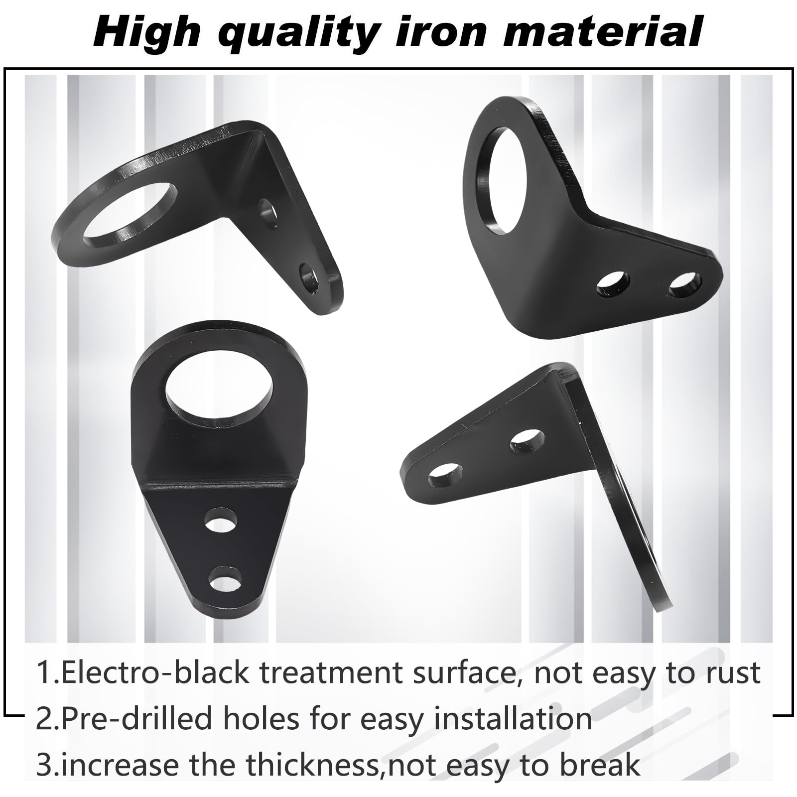 Snapklik.com : 8 Pcs 3/16" Mounting Hole Brake Bolt On Type Brake Line ...