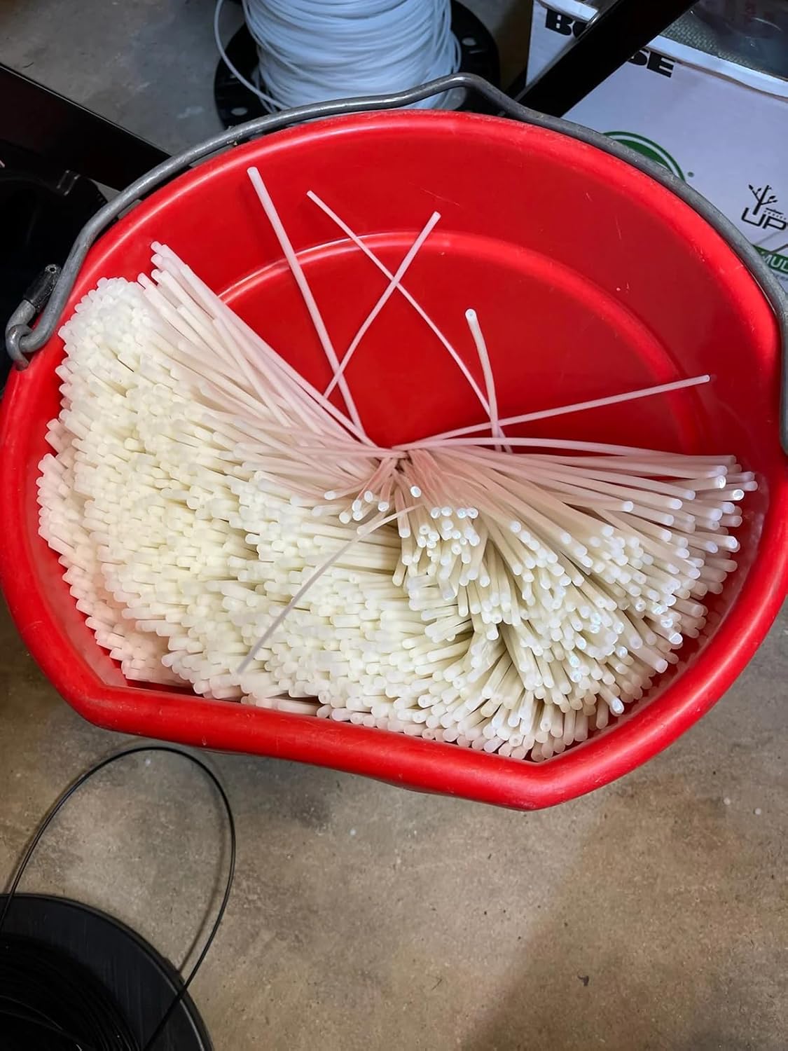 HDPE Off-Shape/Off Color - Pure Virgin HDPE Plastic Welding Rods, Coils ...