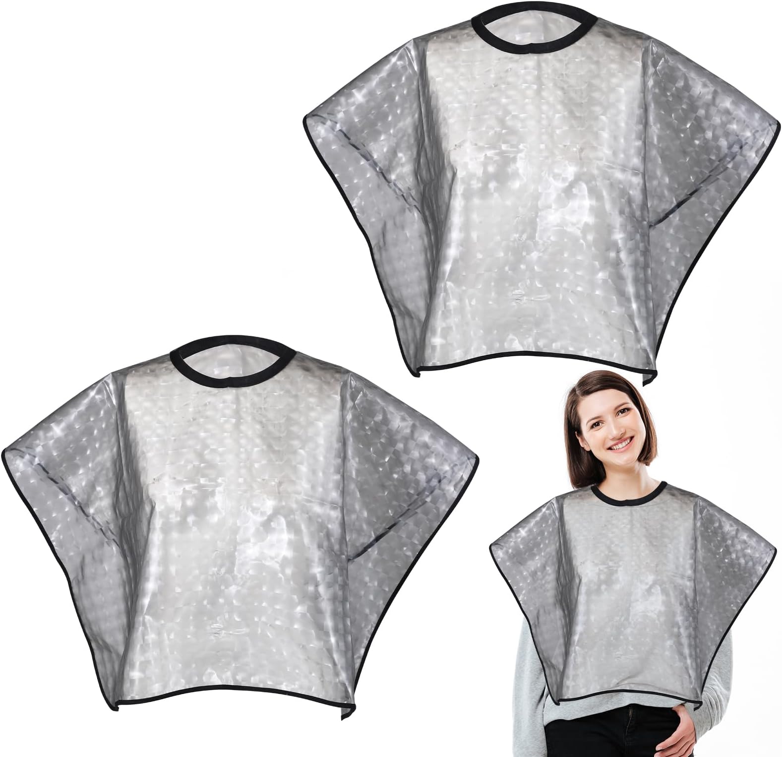 Amazon.com : Zhanmai 4 Pieces Hair Color Shampoo Cape for Salons ...