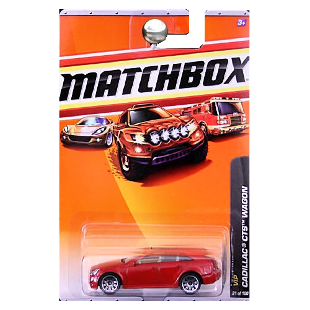 Amazon.com: Matchbox 2010 VIP Cadillac CTS Wagon Red Metallic : Toys ...