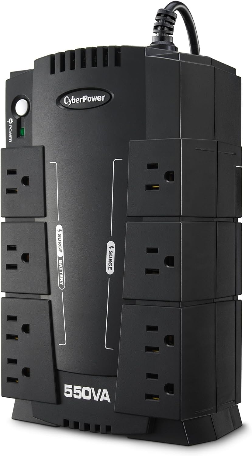 Amazon.com: CyberPower CP550SLG Standby UPS Battery Backup and Surge ...