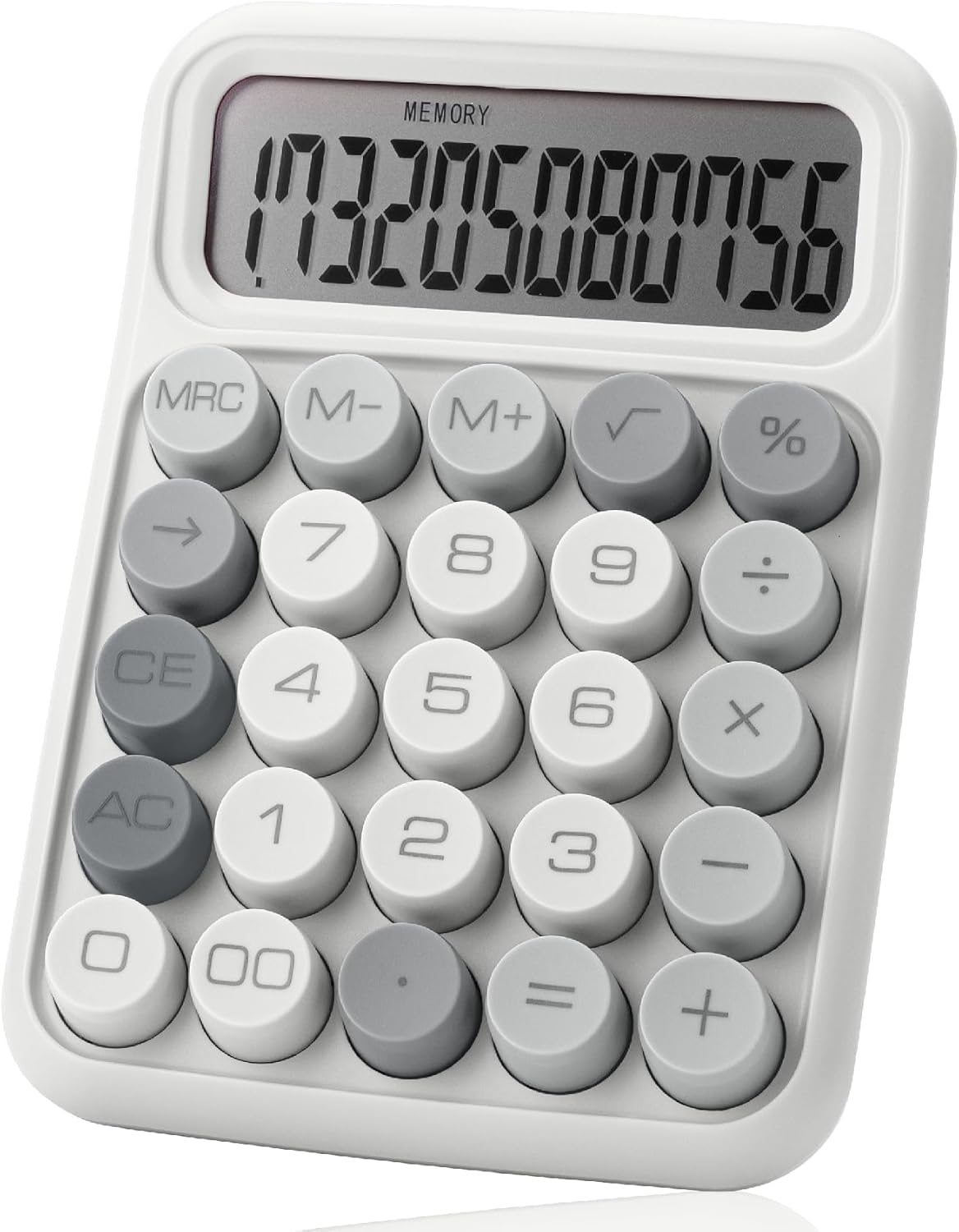 Mr. Pen- Mechanical Switch Calculator, 12 Digits, Large LCD Display ...