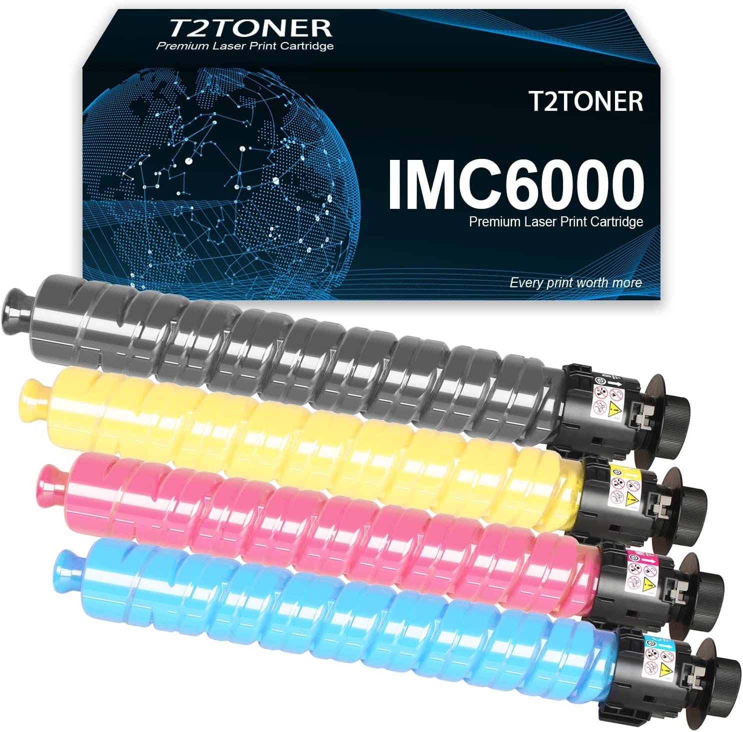Amazon.com: T2TONER Remanufactured IMC6000/IMC4500 Toner Cartridge ...