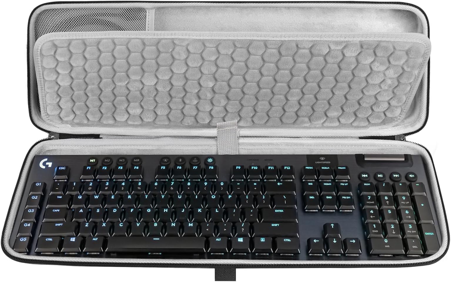 Amazon.com: Geekria Full Size Keyboard Case, Hard Shell Travel Carrying ...
