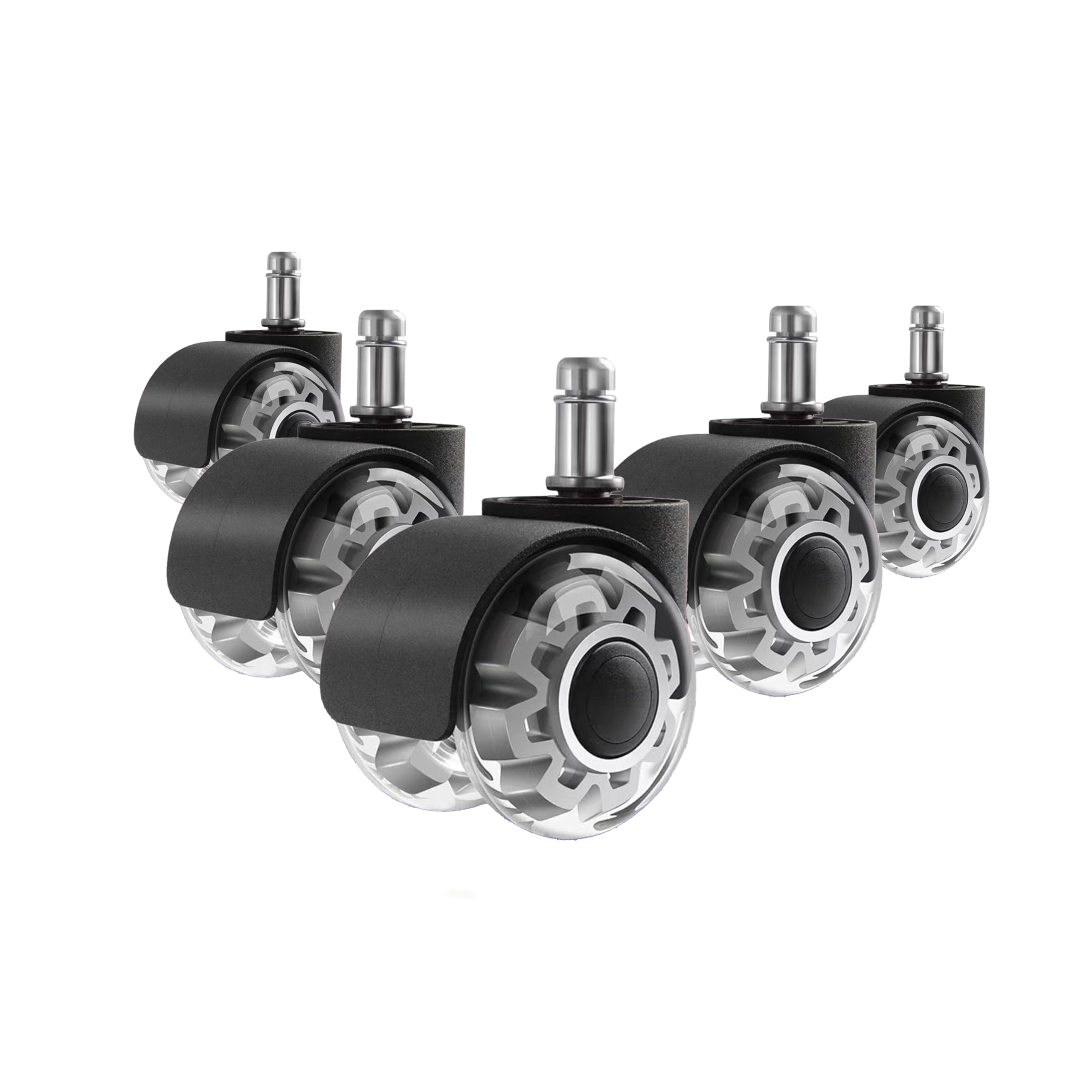 Office Chair Wheels Replacement for Hardwood Floor, Roller Blade Wheels ...