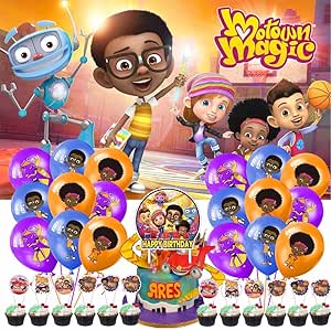 Amazon.com: Motown Magic Birthday Party Supplies Decorations Cake ...