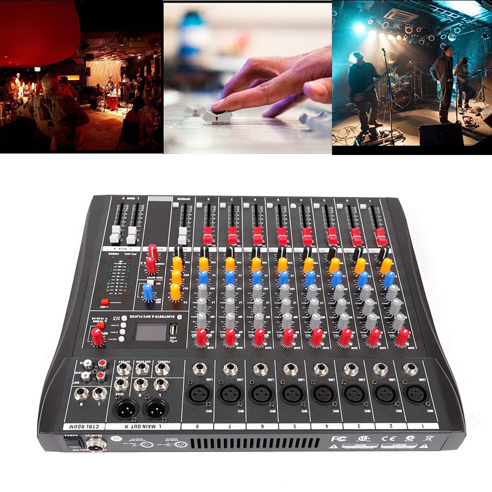 Buy Professional Audio Mixer Sound Board Console USB bluetooth Audio ...