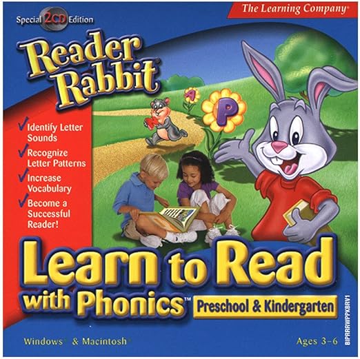 Amazon.com: Reader Rabbit Learn to Read with Phonics! Preschool ...