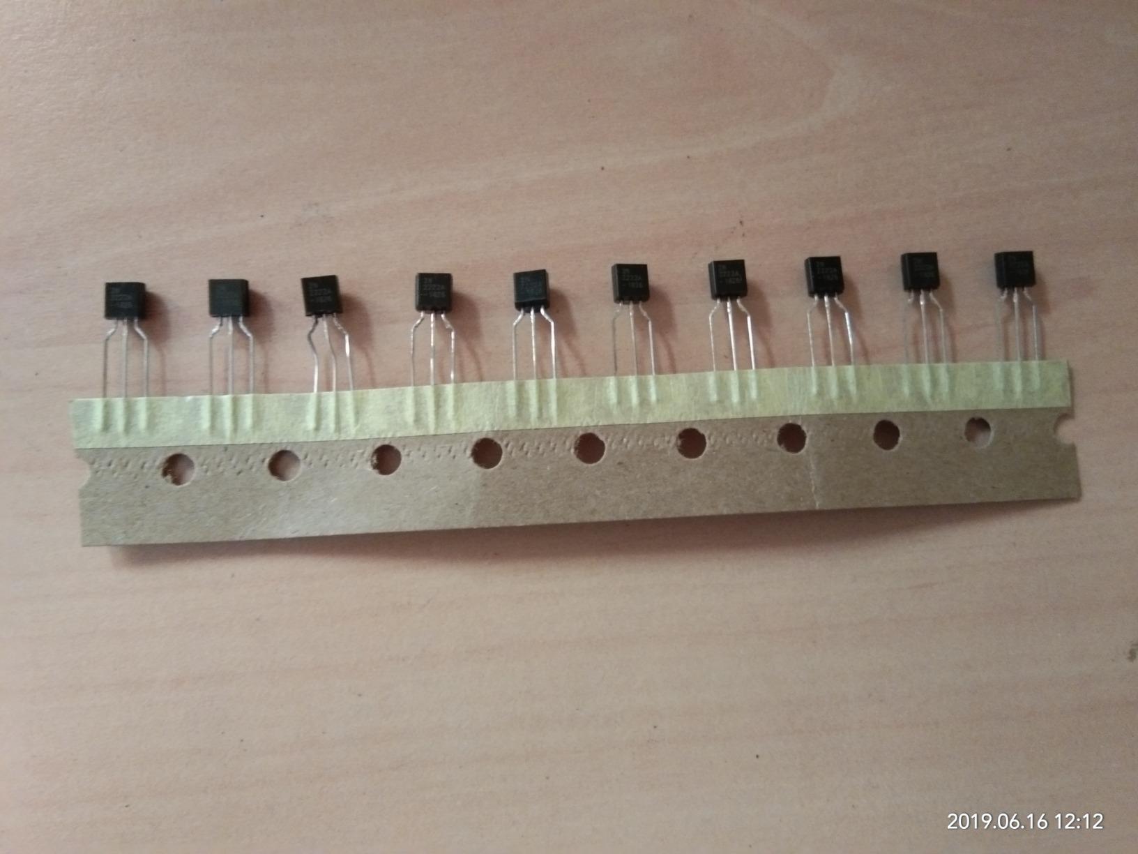 KTC CONS Labs 2N2222 NPN TO-92 75V 0.8A Plastic Encapsulate High Speed ...
