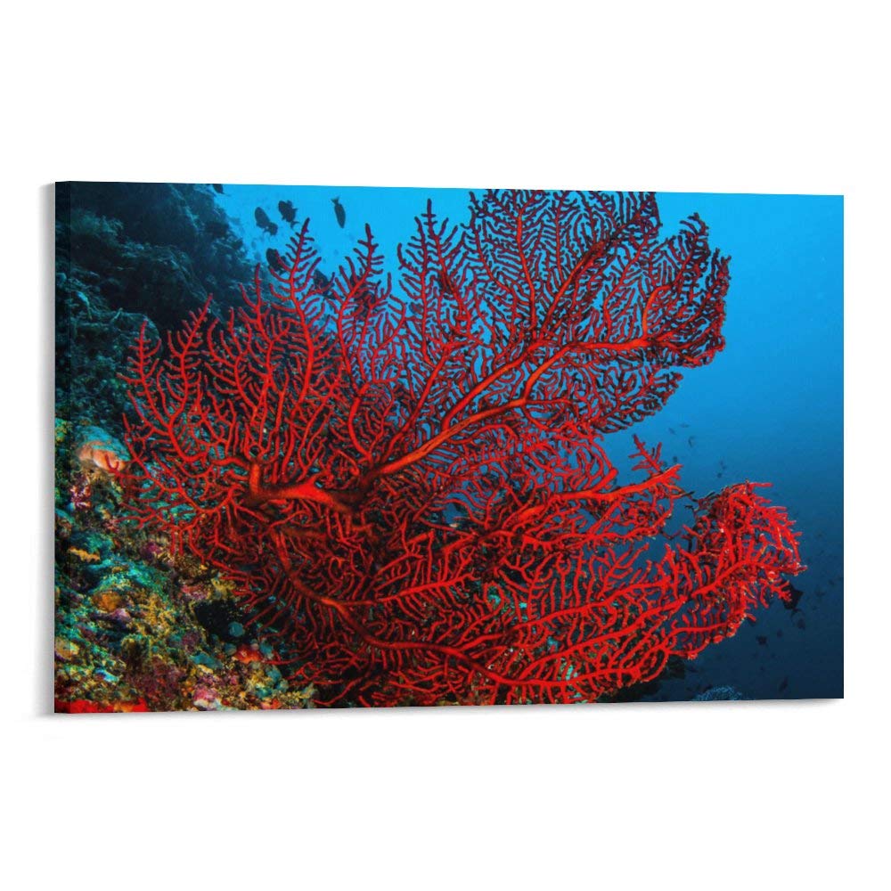 Red Coral Painting