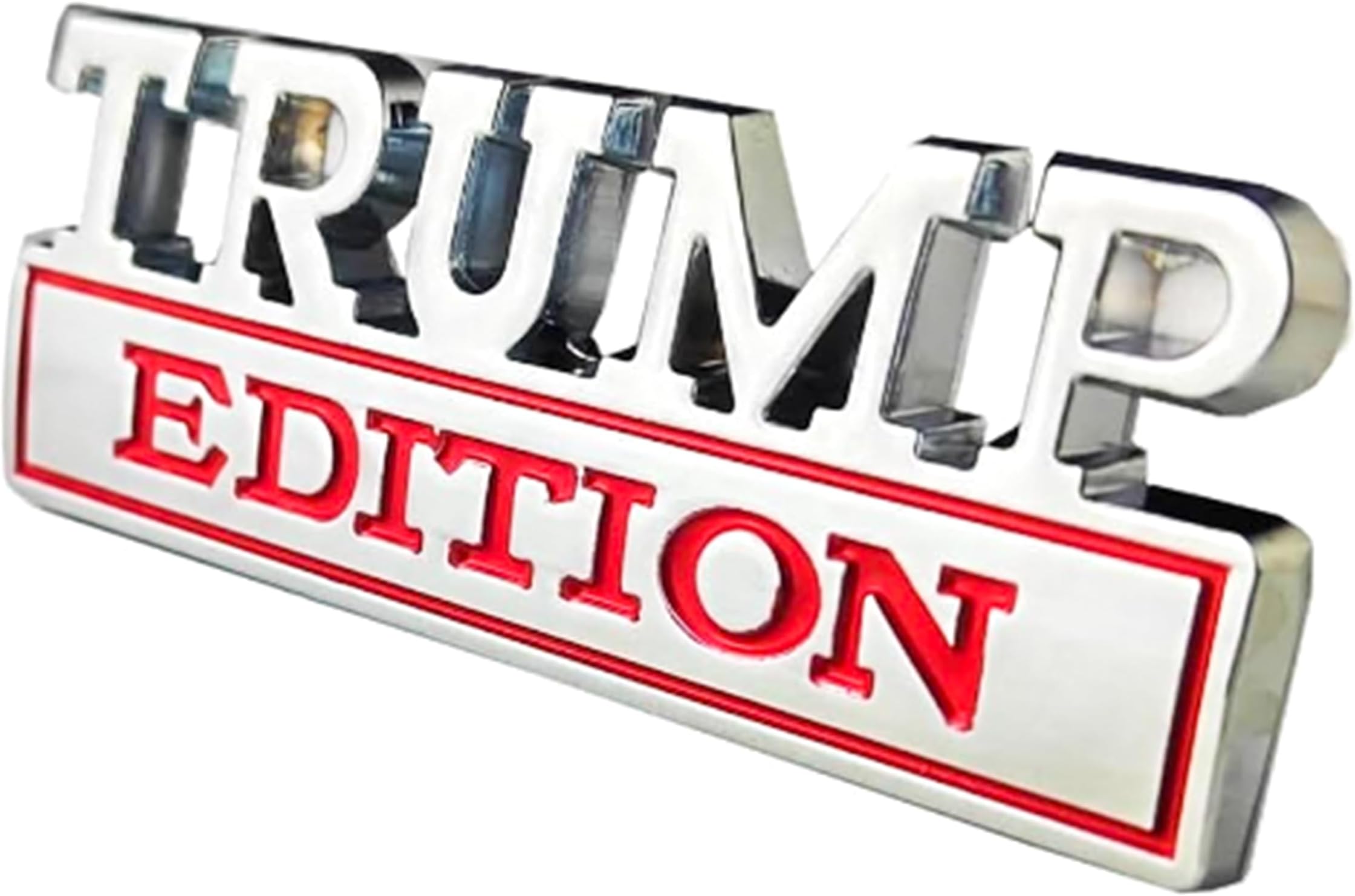 Amazon.com: 2 Pack Save American Trump Edition Car Emblem 3D Fenders ...