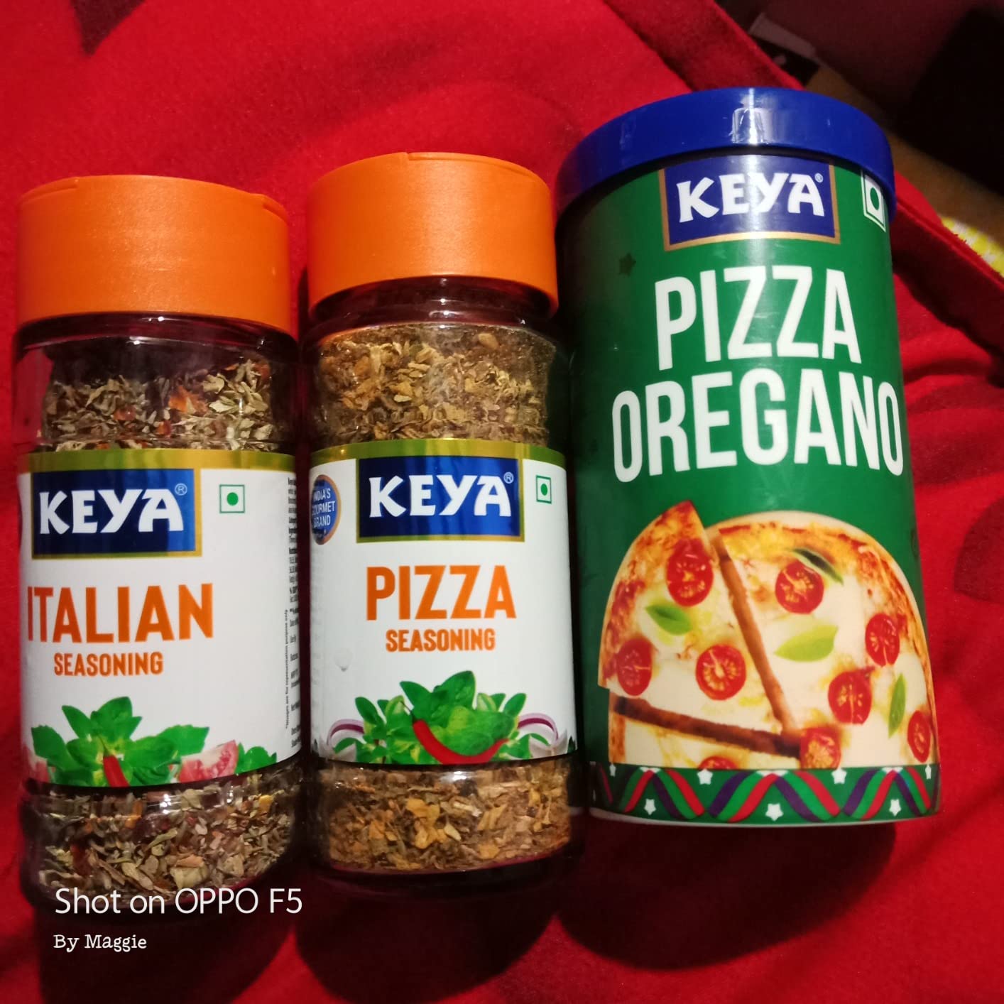 KEYA Combo of Pizza Oregano 80g, Italian Seasonings 35g, Pizza ...
