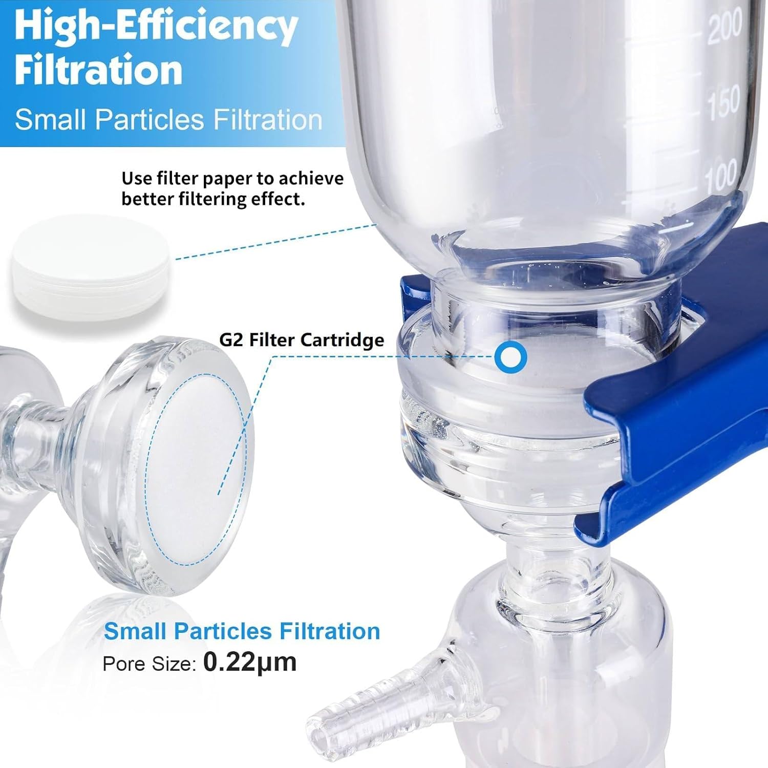 1000mL Lab Vacuum Filtration Distillation Apparatus, Chile | Ubuy