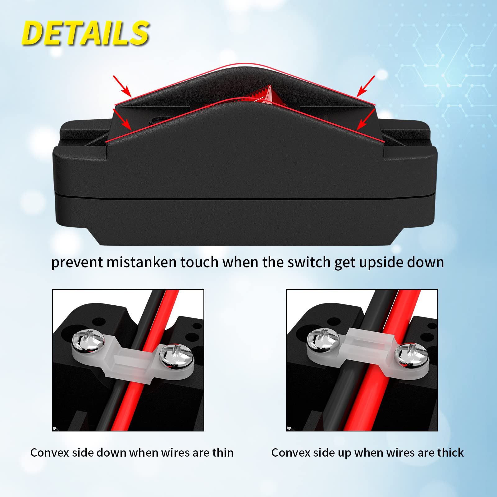 Snapklik.com : Inline Cord Switch 30A 250V/120V AC Heavy Duty ON Off ...