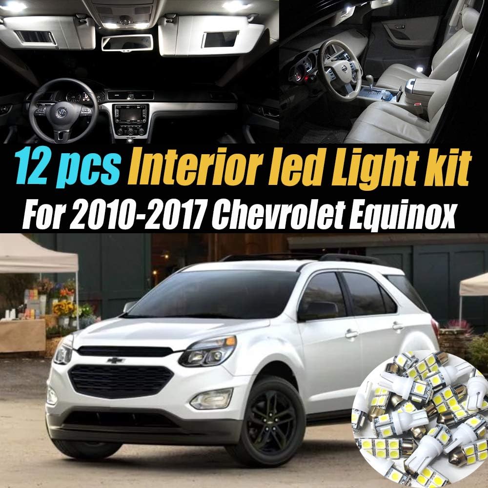Amazon.com: AWALITED 11pcs Equinox Interior LED Lights Kit Super Bright ...