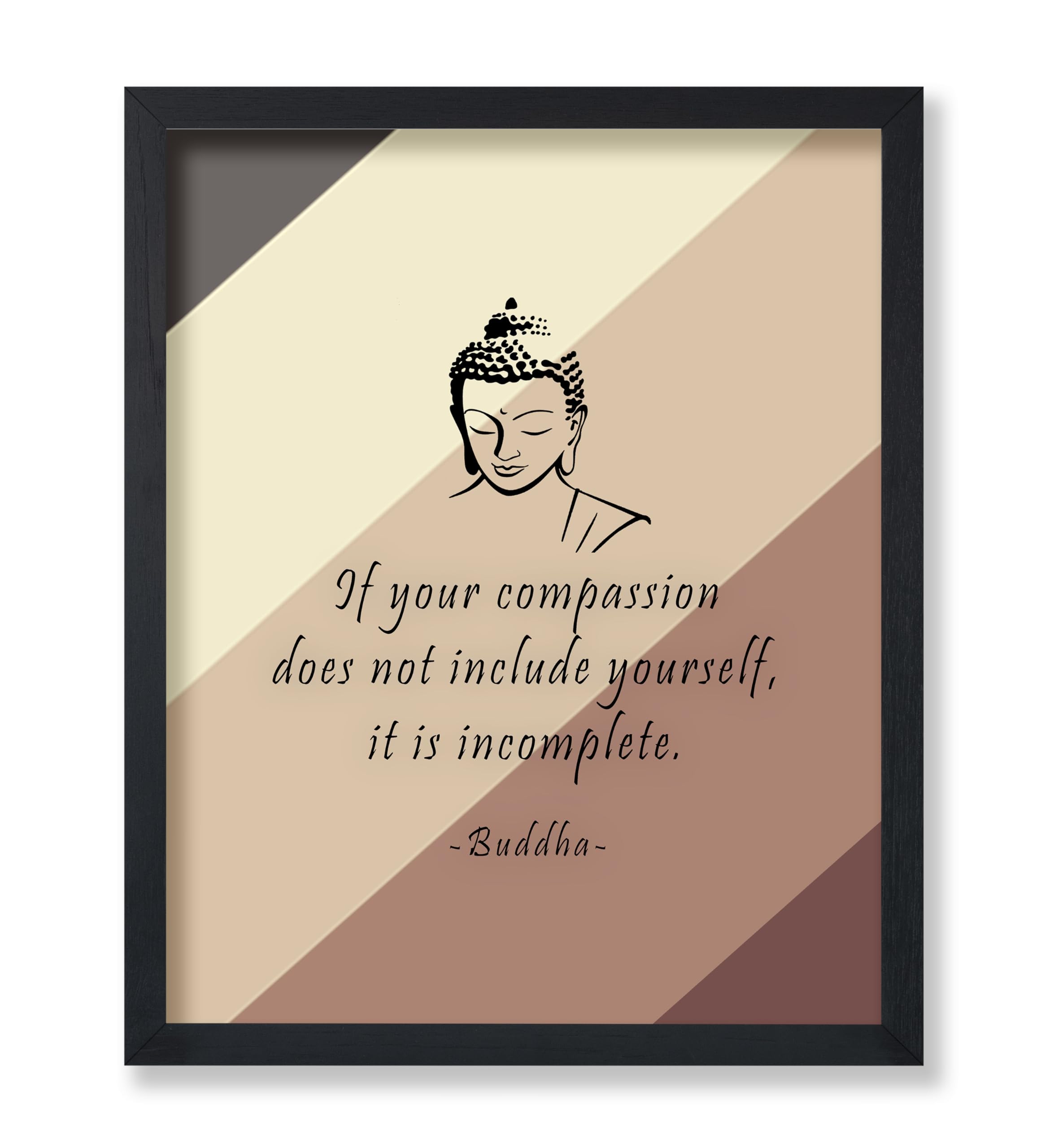 Amazon.com: Poster Master Compassion Poster - Buddha Print ...