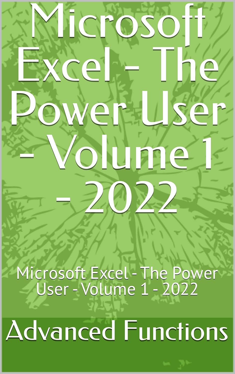 Microsoft Excel - The Power User - Volume 1 - 2022: Microsoft Excel ...