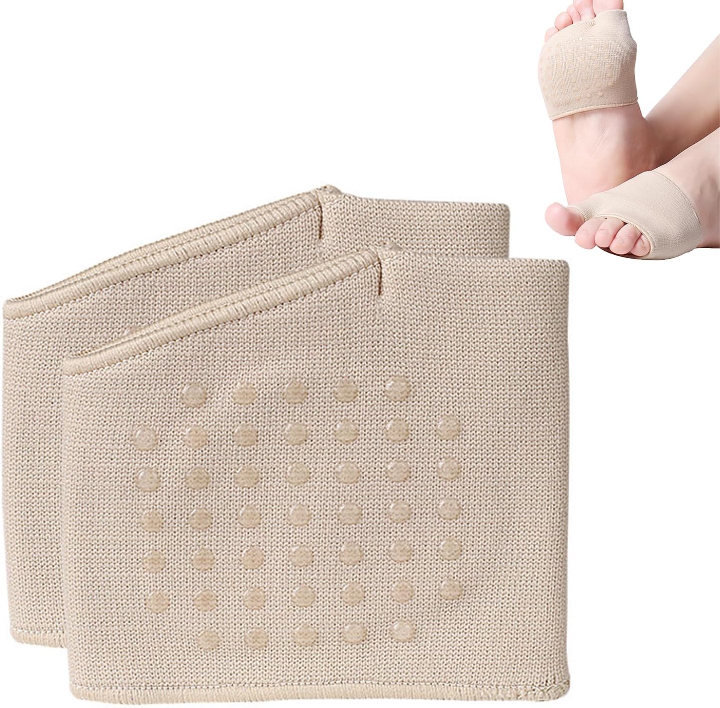 MYHOGOOD 1 Pair Metatarsal Pads for Men and Women, Non-Slip Soft SEBS ...
