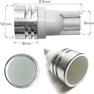 Amazon.co.jp: Corolla Lumion Position Lamp LED T10 1w Stealth Valve ...