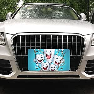 Amazon.com : Teeth Dentist Dentistry Dental Custom Aluminum License ...
