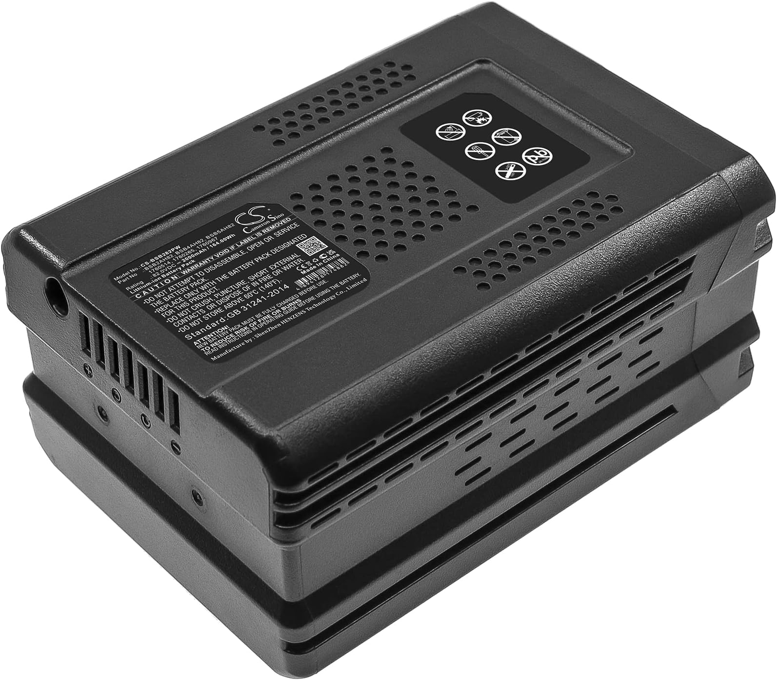 Amazon.com: CS Cameron Sino 2000mAh Replacement Battery for Briggs ...