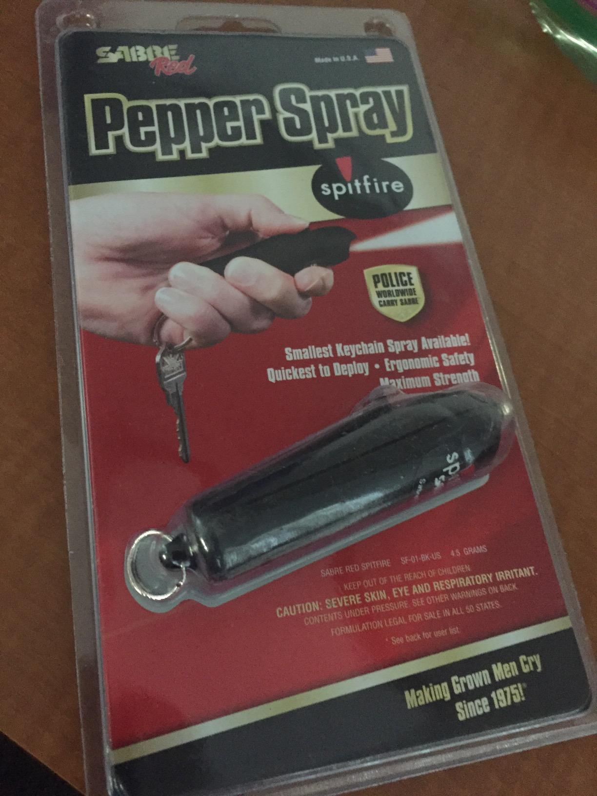 Amazon.com : SABRE RED Spitfire Pepper Spray - Police Strength - Most ...