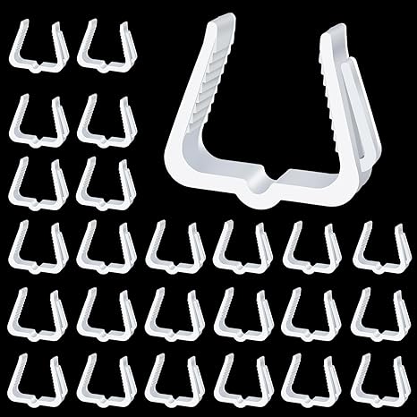 Amazon.com: Christmas Light Hanger Clips Fascia Boards Clips 1 5/8 Inch ...