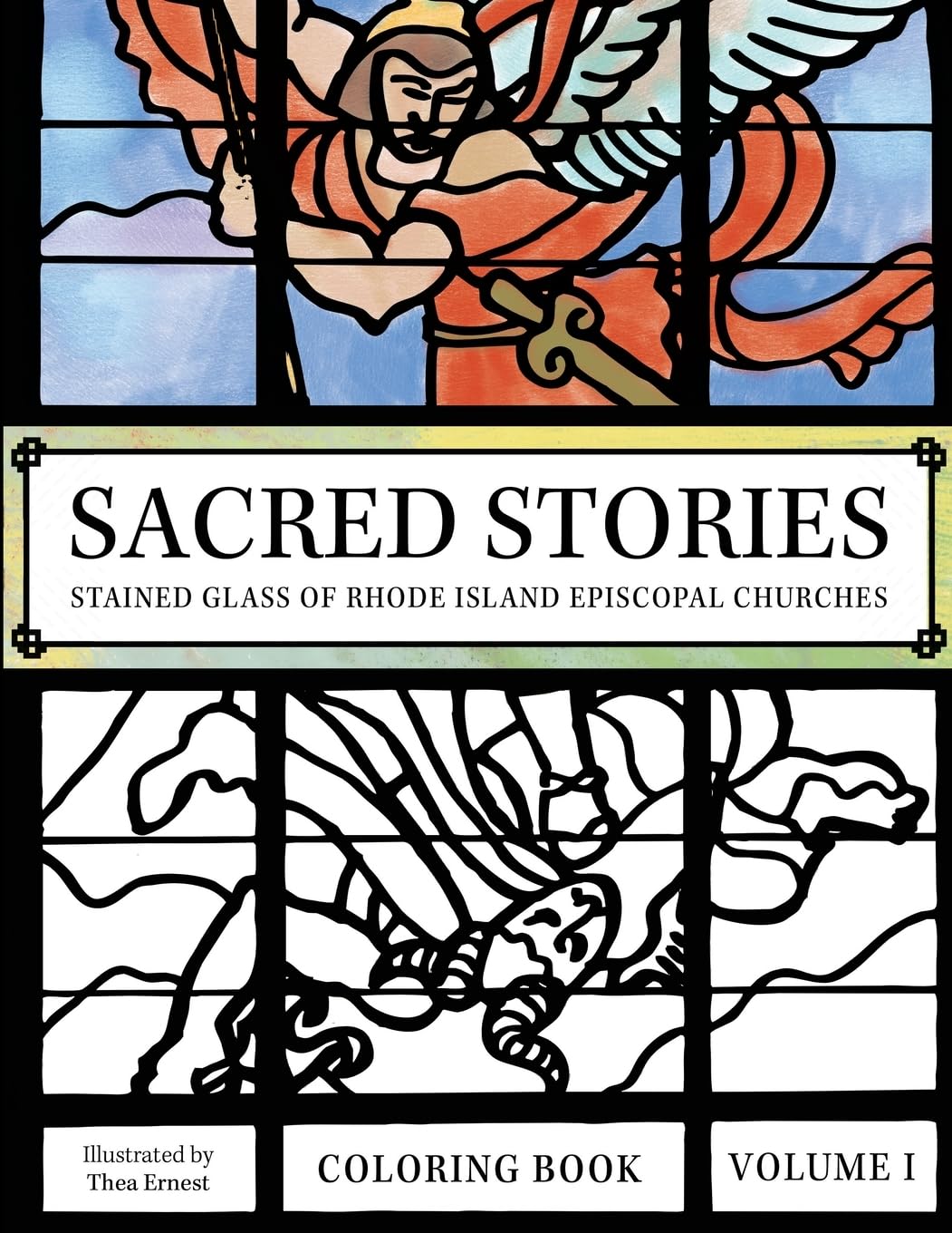 Amazon.com: Sacred Stories: Stained Glass of Rhode Island Episcopal ...