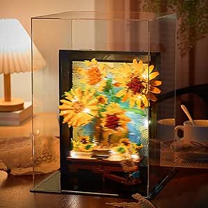 Amazon.co.jp: Acrylic Box Clear Acrylic Plastic Block Display Case ...