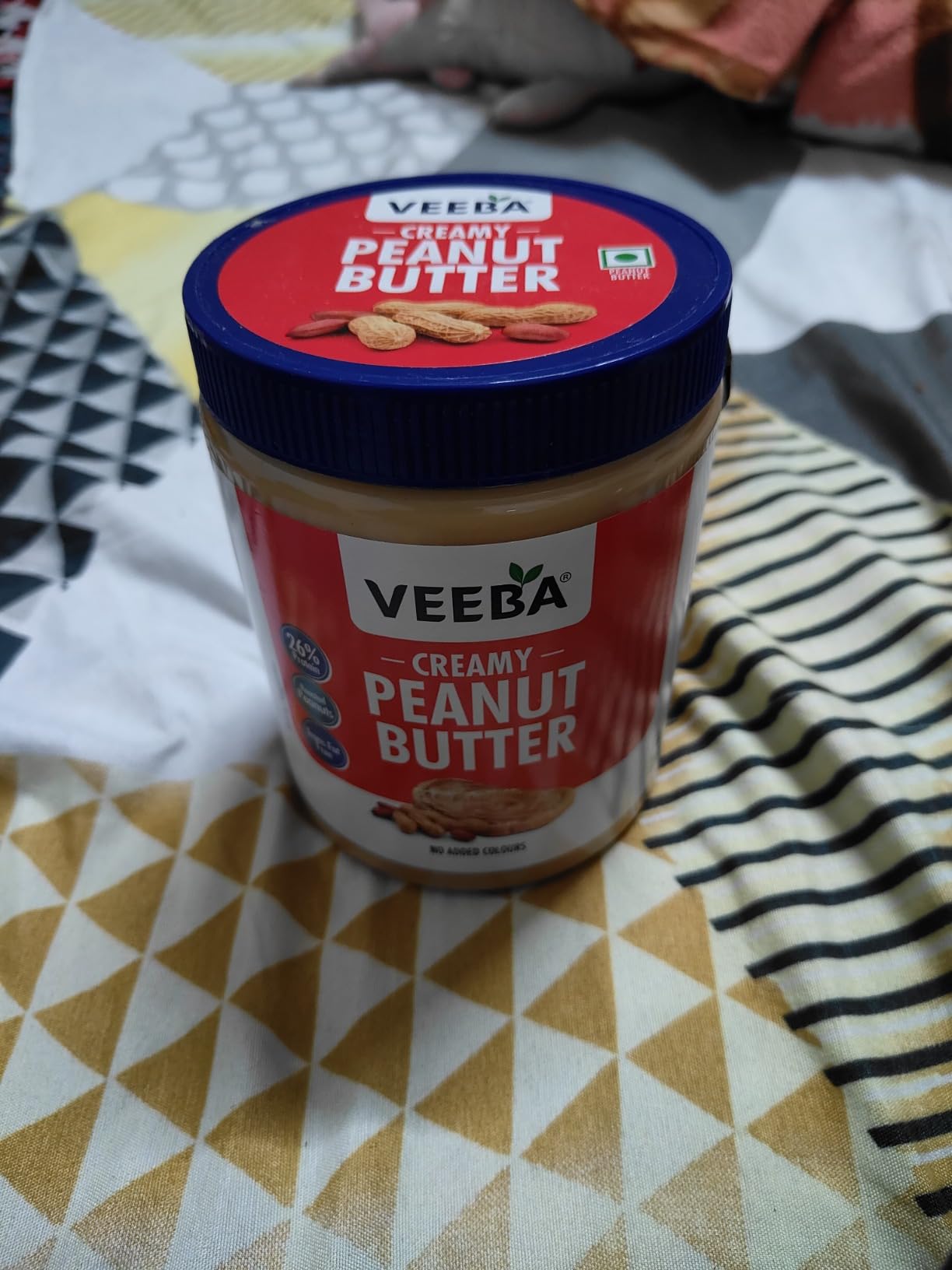Veeba Peanut Butter Creamy | Smooth | High Protein | Naturally Gluten ...