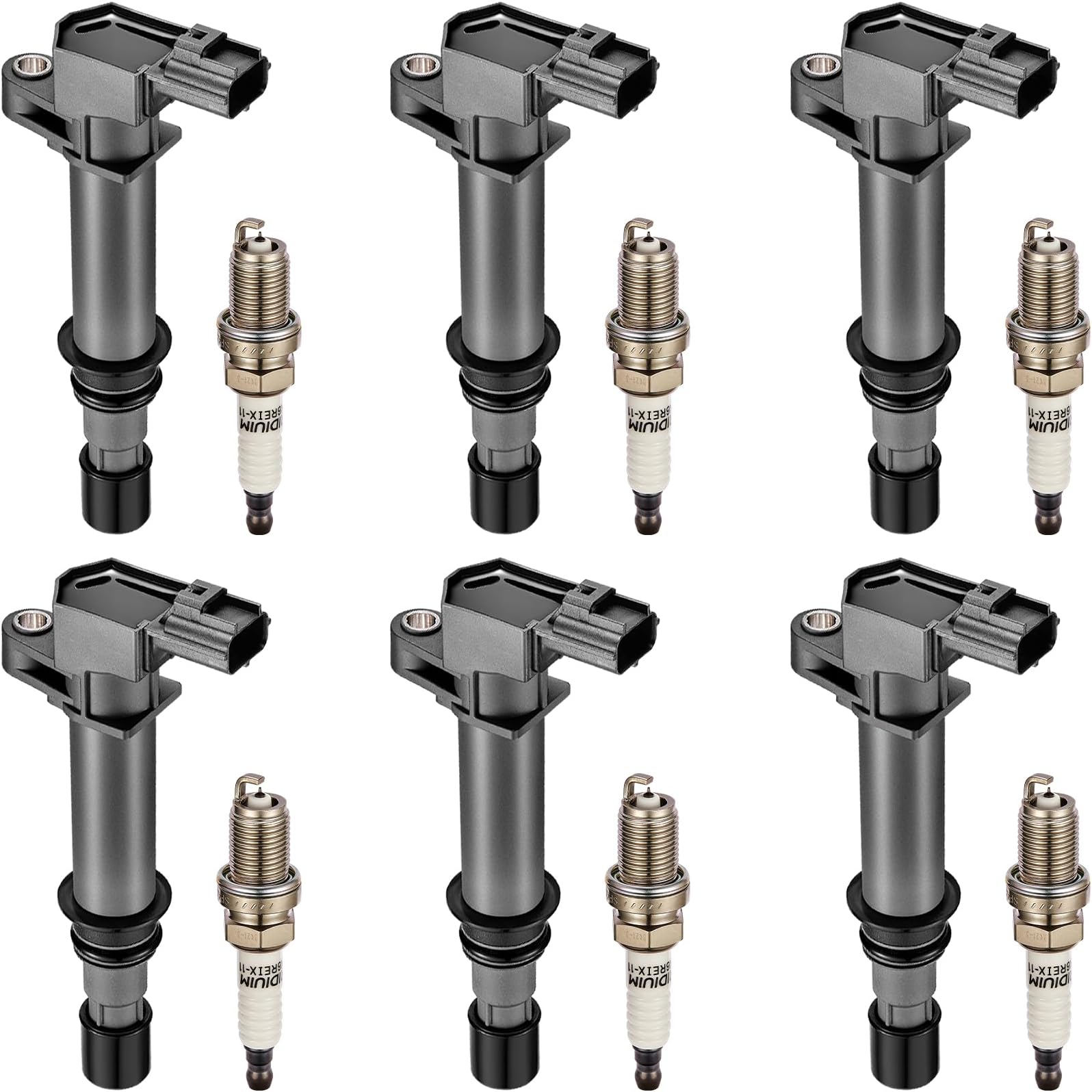 Amazon.com: AXINMOTOO 6PCS Ignition Coil Pack and Spark Plugs UF270 ...