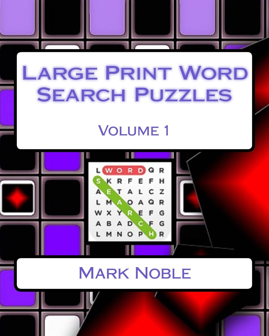 Amazon.com: Large Print Word Search Puzzles Volume 1: 9781541382756 ...