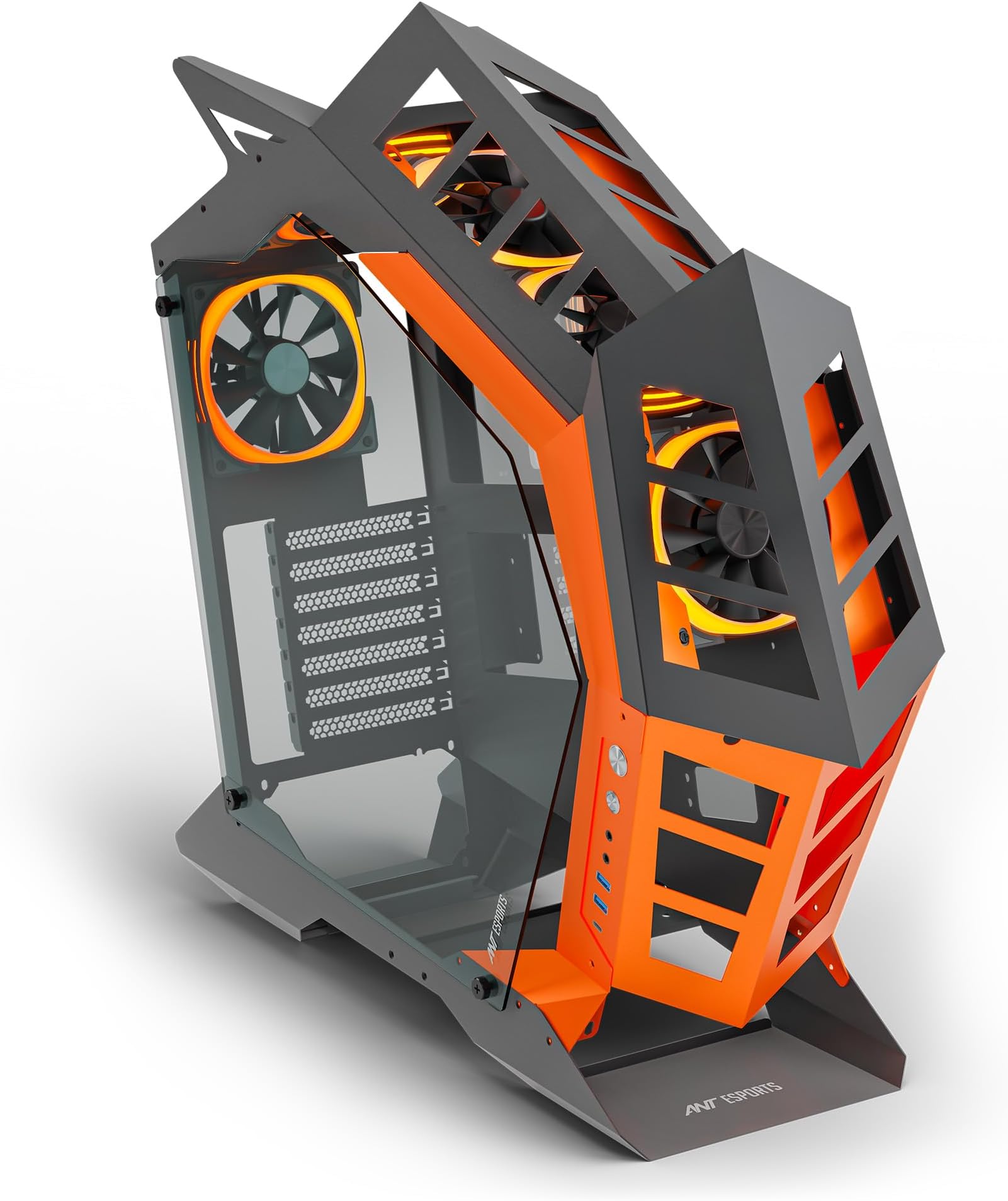 Amazon.in: Buy Ant Esports Cypher G3 Mid-Tower ATX Computer Case/Gaming ...