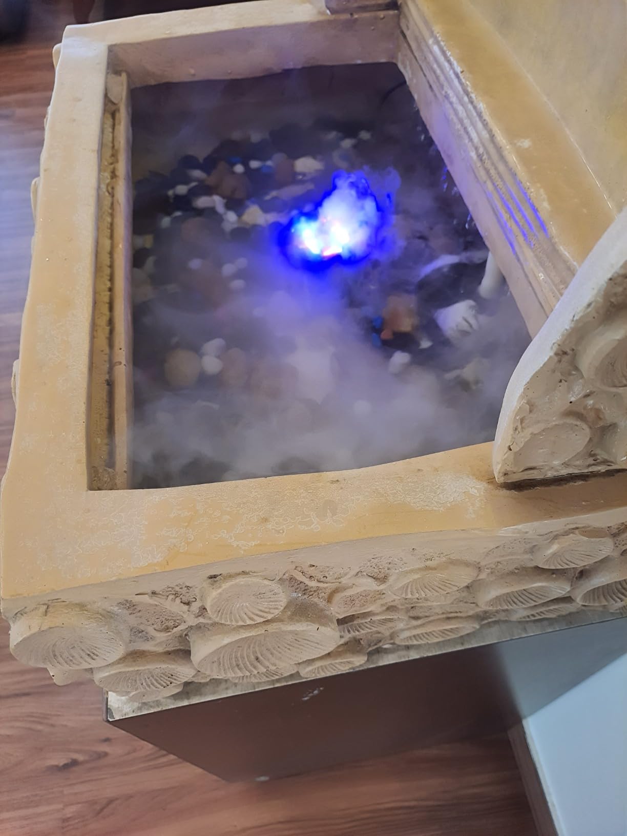 Metal Proroma Led Fog Machine Water Fountain | Indoor Outdoor Fog ...