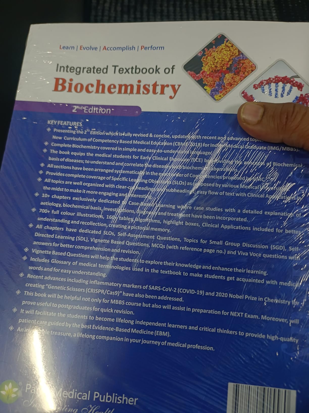 Buy Integrated Textbook of Biochemistry (2nd Edition 2023) (Single ...