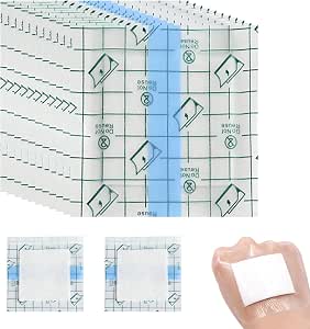 140 Pcs of Wound Dressings Adhesive, Waterproof Dressings for Wounds ...