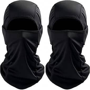 2 Pcs Balaclava Full Face Mask, Breathable Sun-UV Protection Cover ...