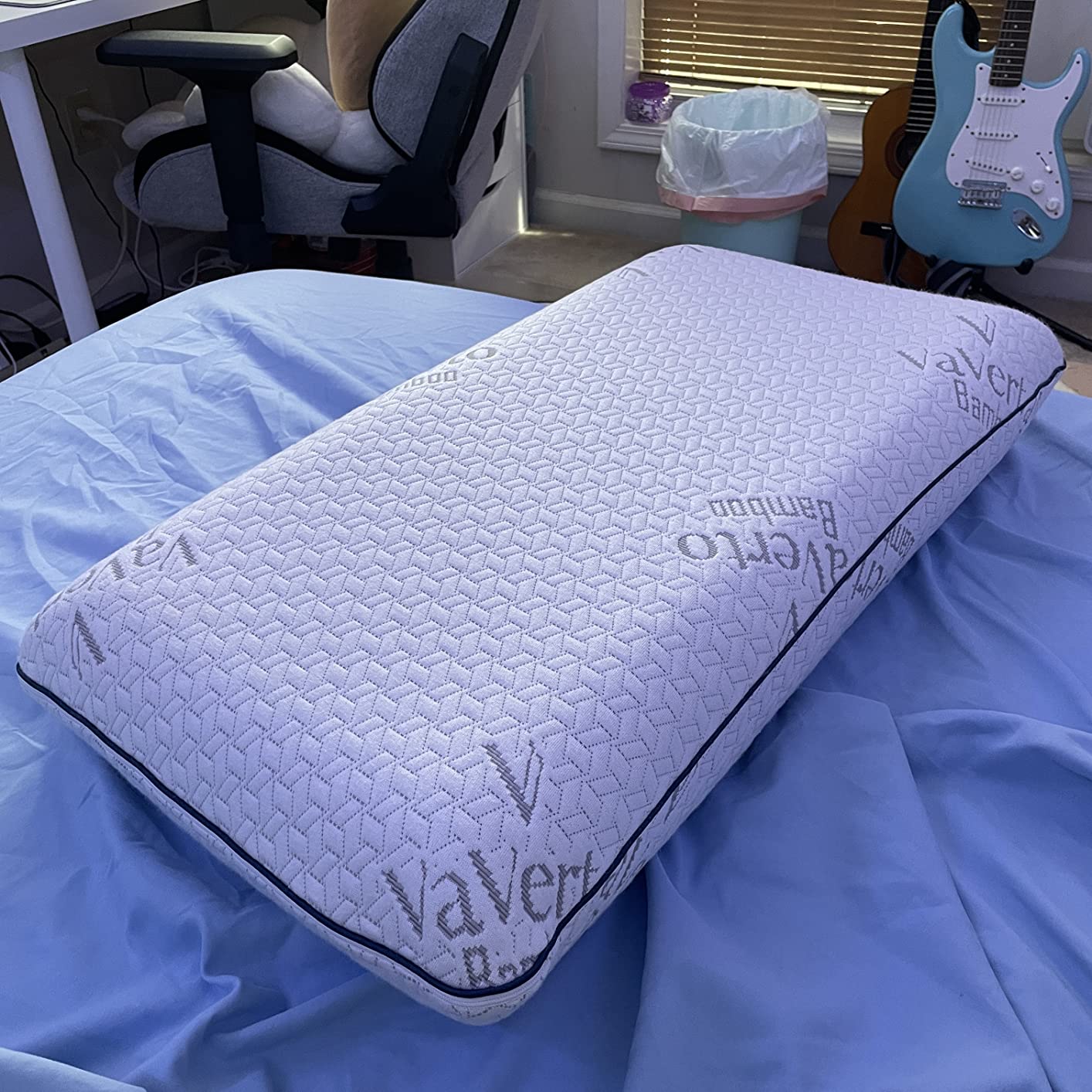 $7/mo - Finance Vaverto Standard Size Gel Memory Foam Pillow ...