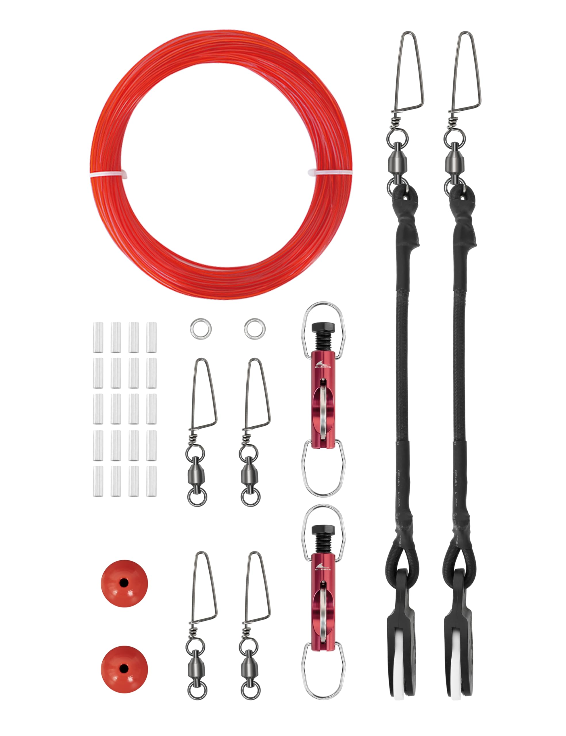 Buy BLUEWINGSingle/Double/Triple Outrigger Rigging Kit All-in-One Kit ...