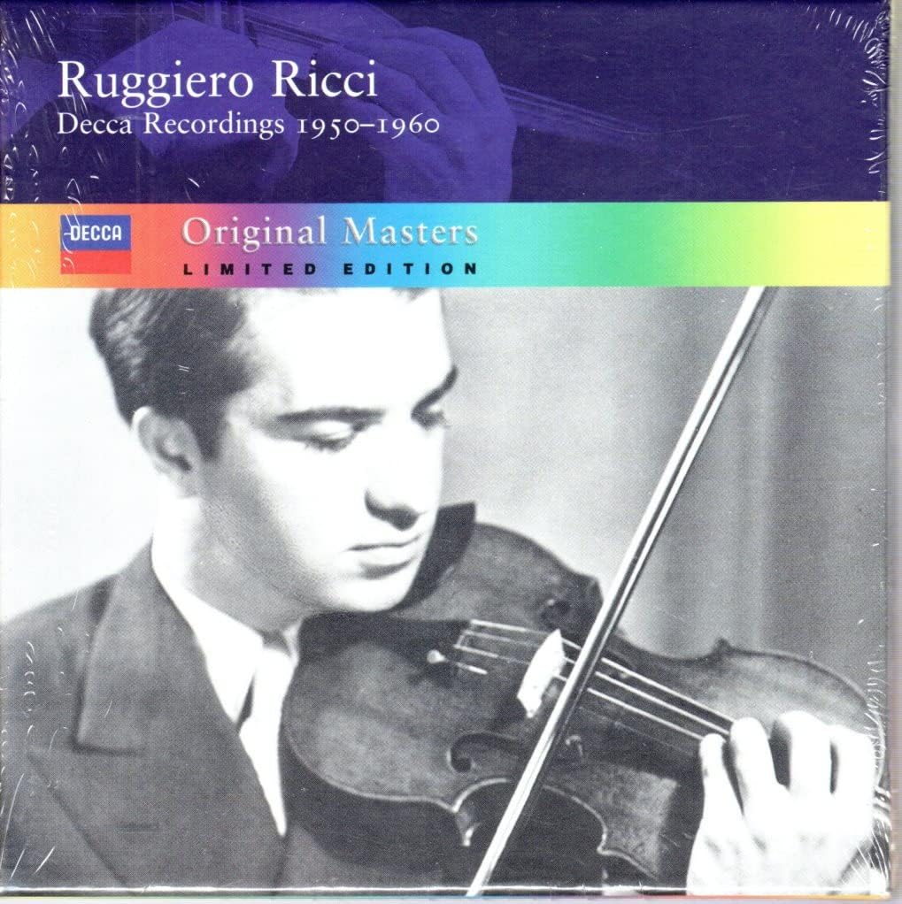 Ruggiero Ricci: Decca Recordings 1950-1960: Amazon.co.uk: CDs & Vinyl