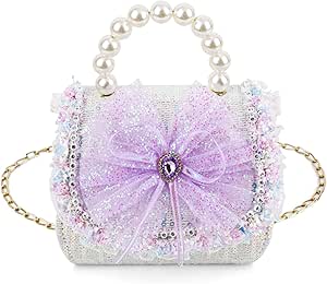 Amazon.com: JerlyMush Toddler Purse for Girls, Gift for 3-12 Year Old ...