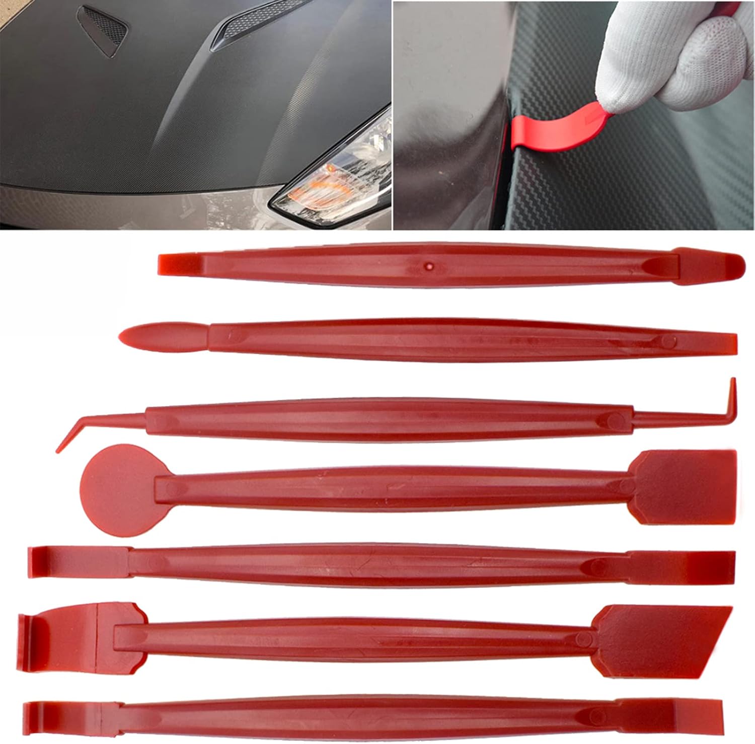 Amazon.com: Universal 7 in 1 Edge Tinting Squeegee Vinyl Wrap Edge Corners Tools Set Details ...