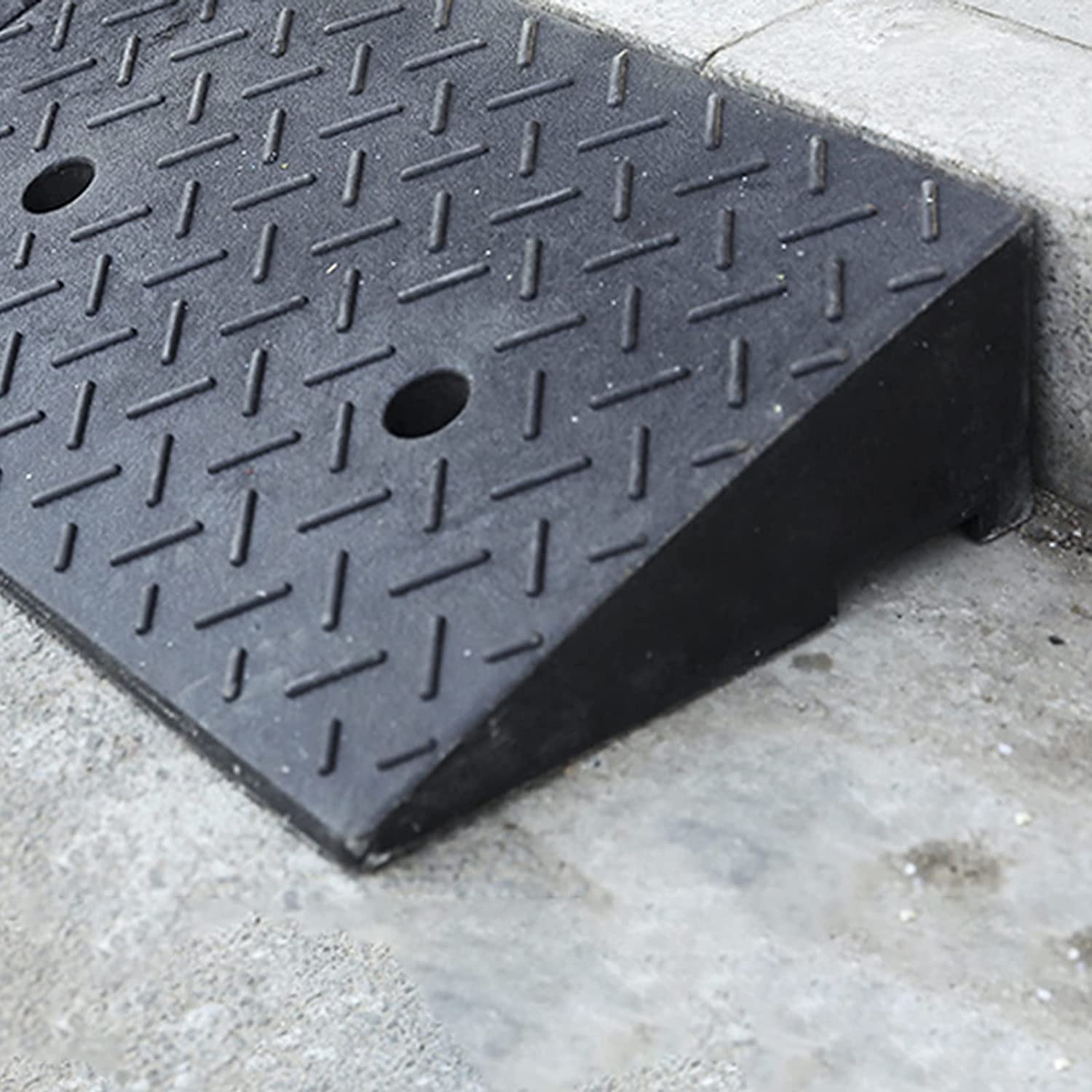 Buy Kikioo Driveway Curb Ramps for Low Cars, Rise Rubber Wheelchair ...