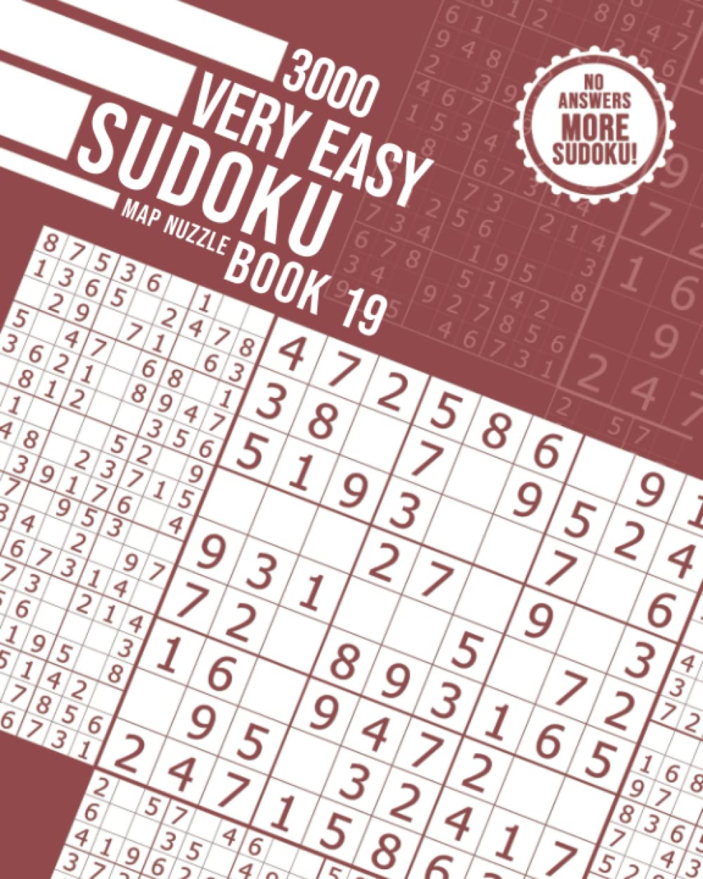 3000 Very Easy Sudoku Book 19: Nuzzle, Map: 9781778570582: Amazon.com ...